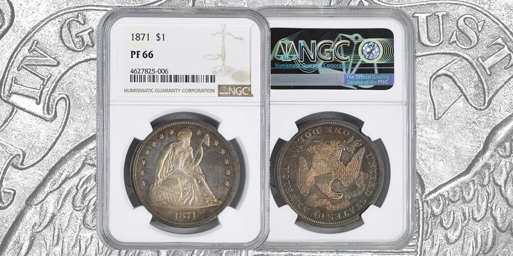 1871 Seated Liberty Dollar (PF66): A Truly Special Rare Coin ...