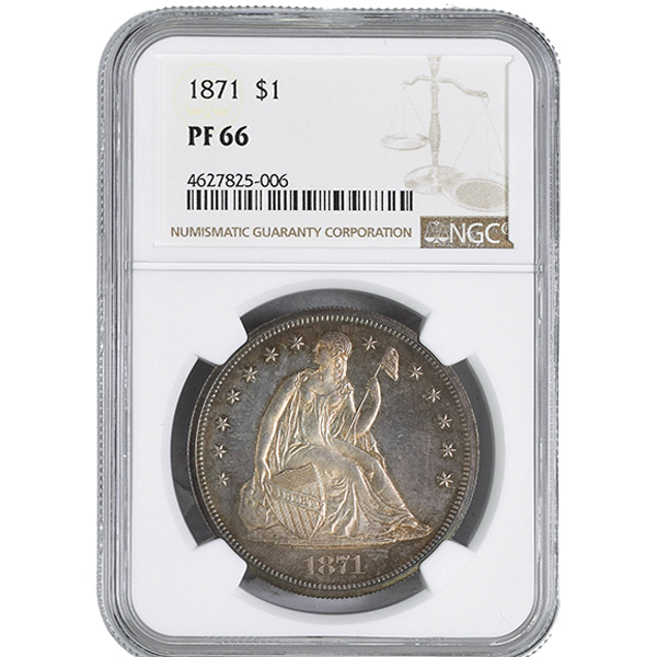 1871 Seated Liberty Dollar (PF66): A Truly Special Rare Coin | Scottsdale Bullion & Coin