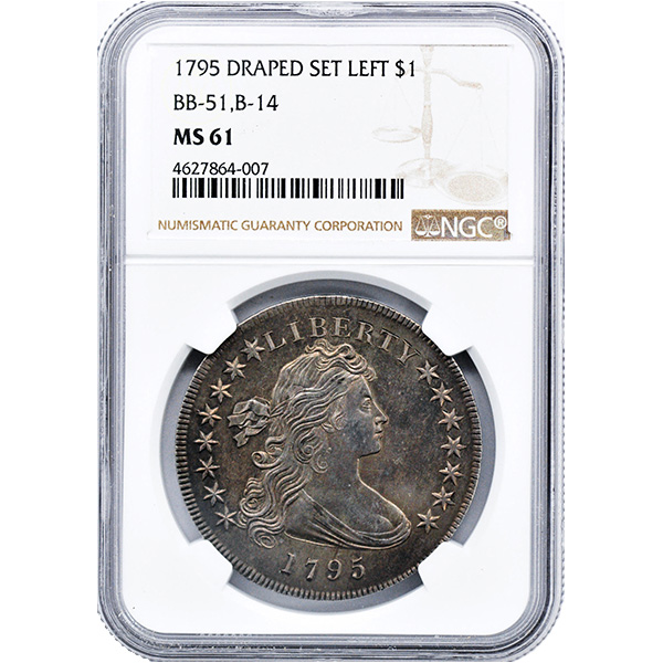 The 1795 Draped Bust Dollar (MS61): A True Artifact of US History ...